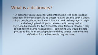 What is a dictionary.pptx