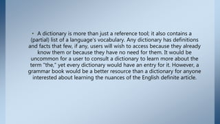 What is a dictionary.pptx