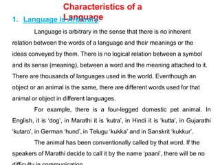 whta is Language and its Chara.......pptx