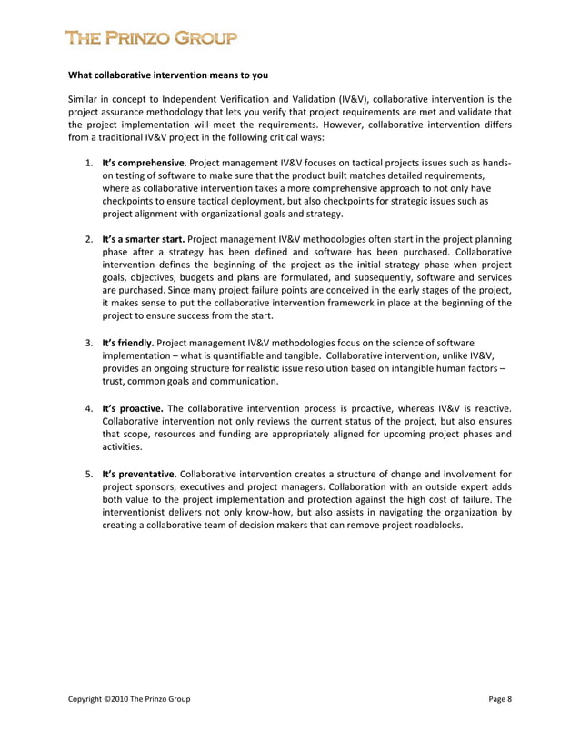 Preempting ERP Project Failure | PDF