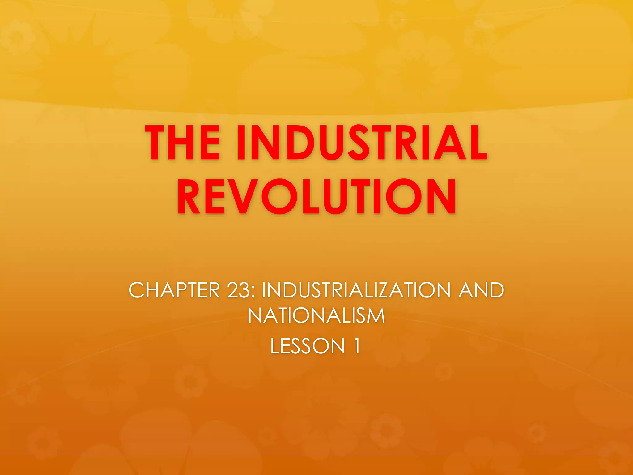 Chapter 23 Lesson 1 | PPTX