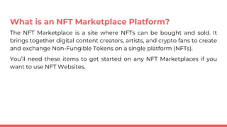 Enter the world of NFT | PPT