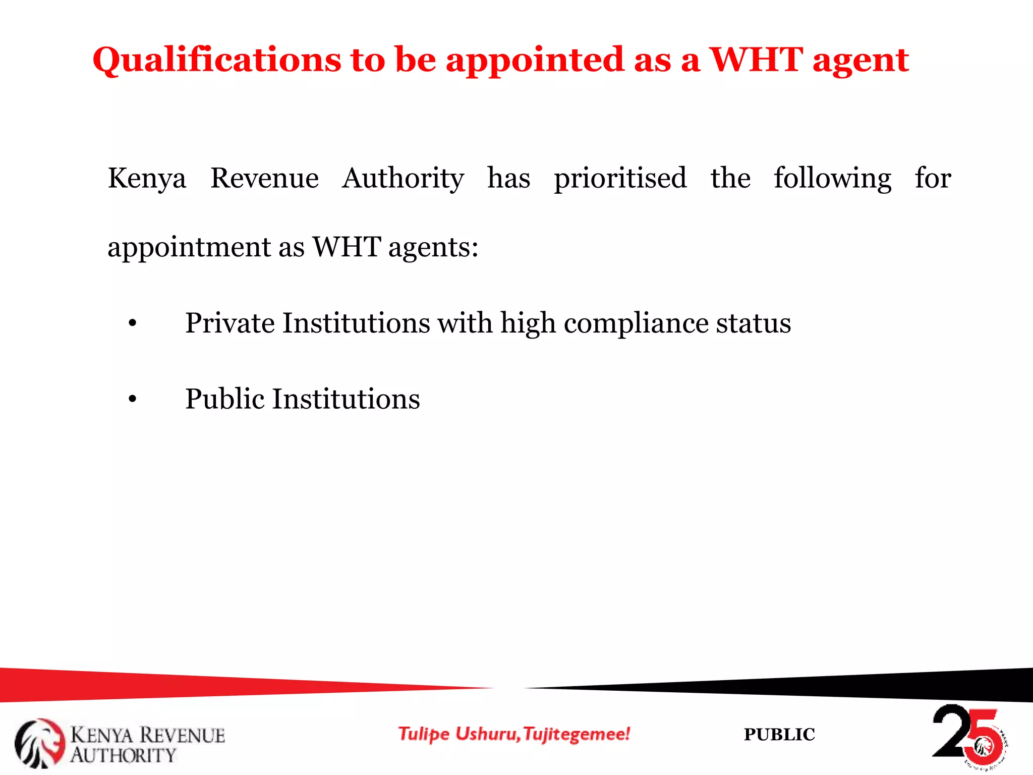 Withholding tax on rental income | PPTX