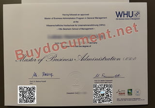 WHU – Otto Beisheim School of Management diploma | PDF