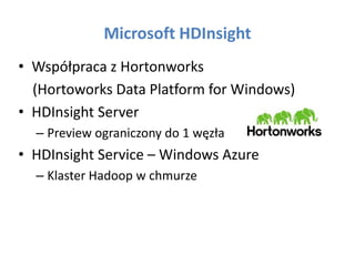 WHUG Azure HDInsight | PPTX