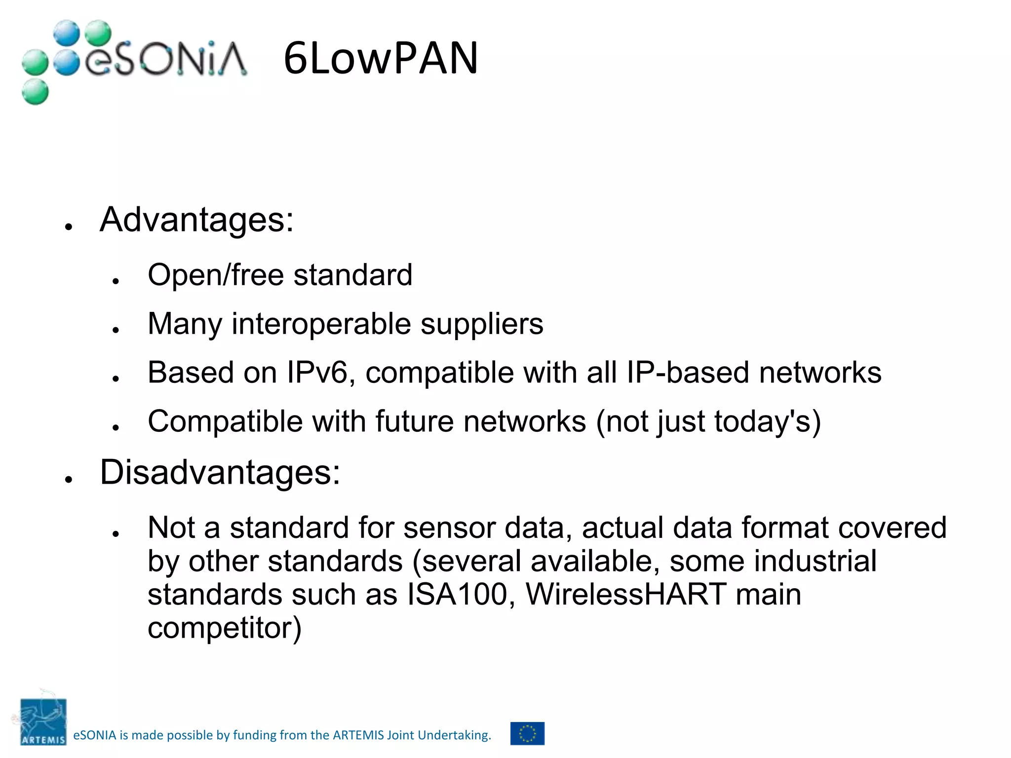WirelessHart and 6LowPAN | PPTX