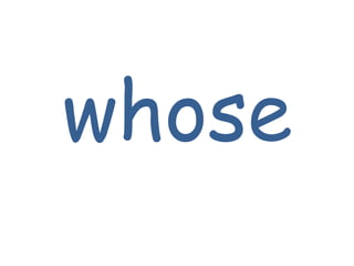 Wh word flashcards | PPTX