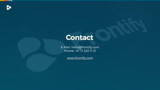 Why use Frontify? | PPT