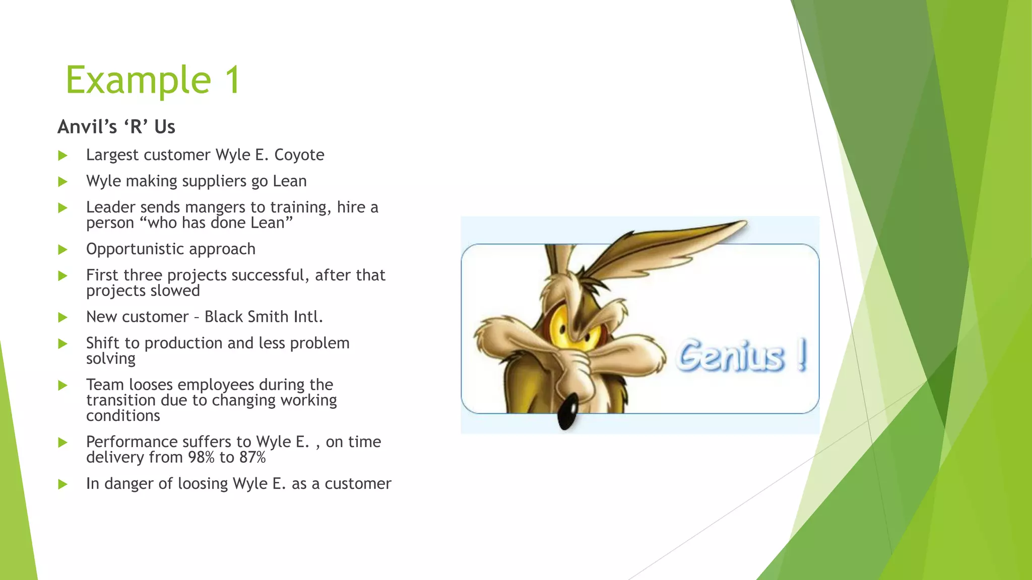 Why Lean Efforts fail - looking at cultural reasons why Lean dosen't ...