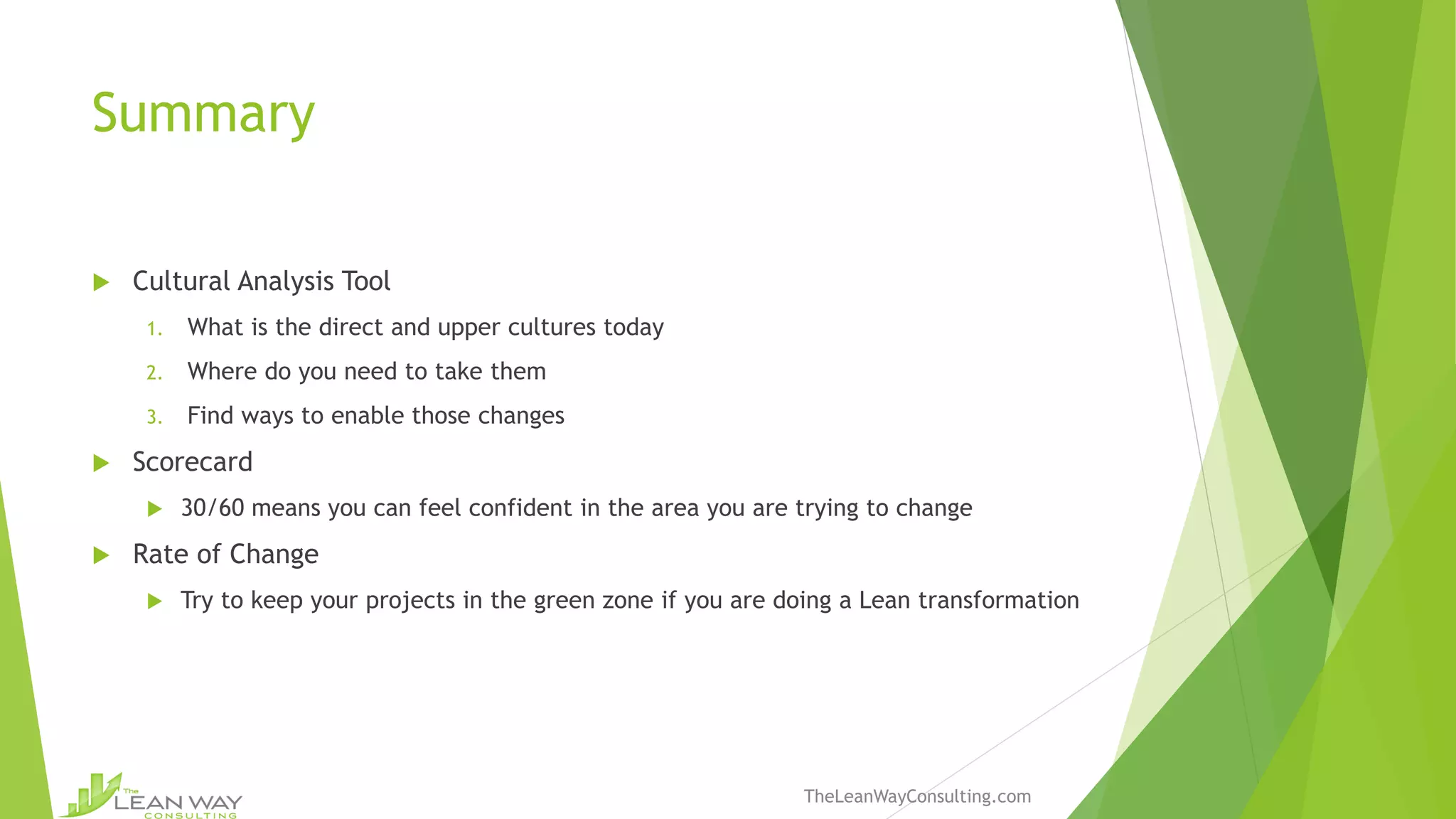 Why Lean Efforts fail - looking at cultural reasons why Lean dosen't ...