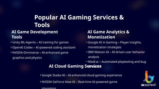 Why AI Gaming Services Are Essential for Modern Game Development | PPT