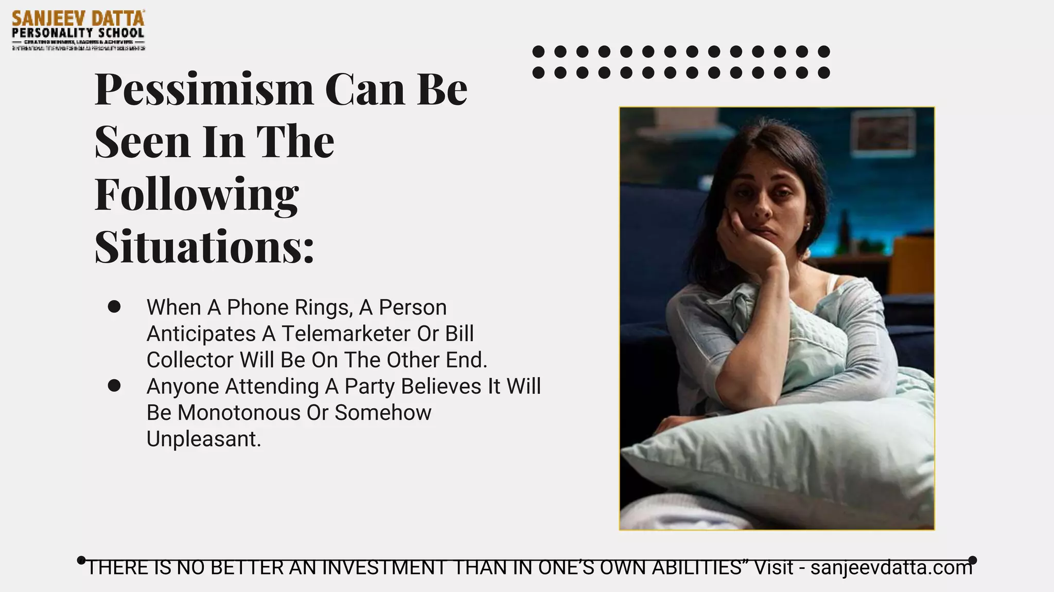 Why Avoid Pessimism? | PPTX