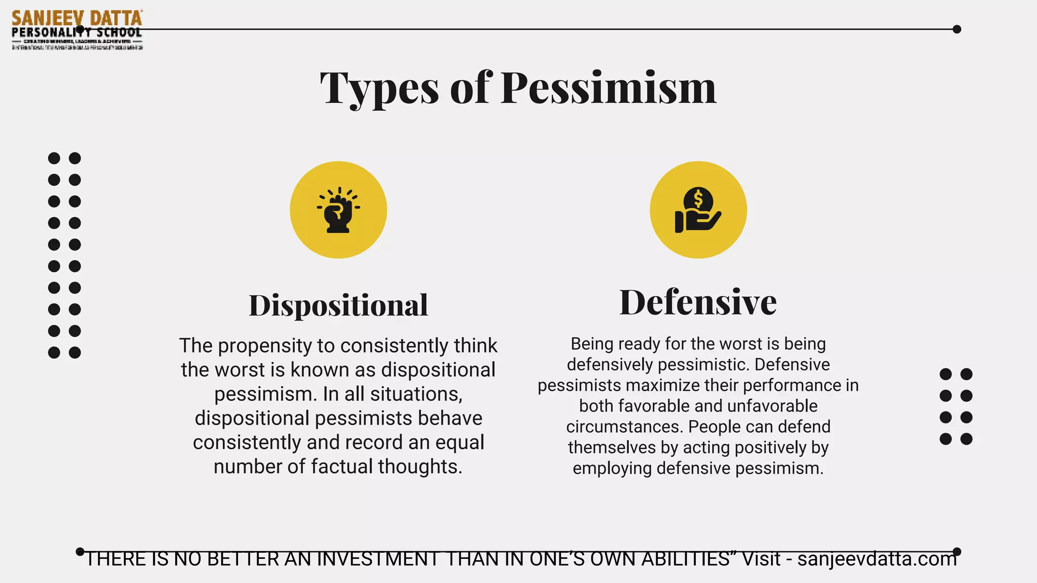 Why Avoid Pessimism? | PPTX