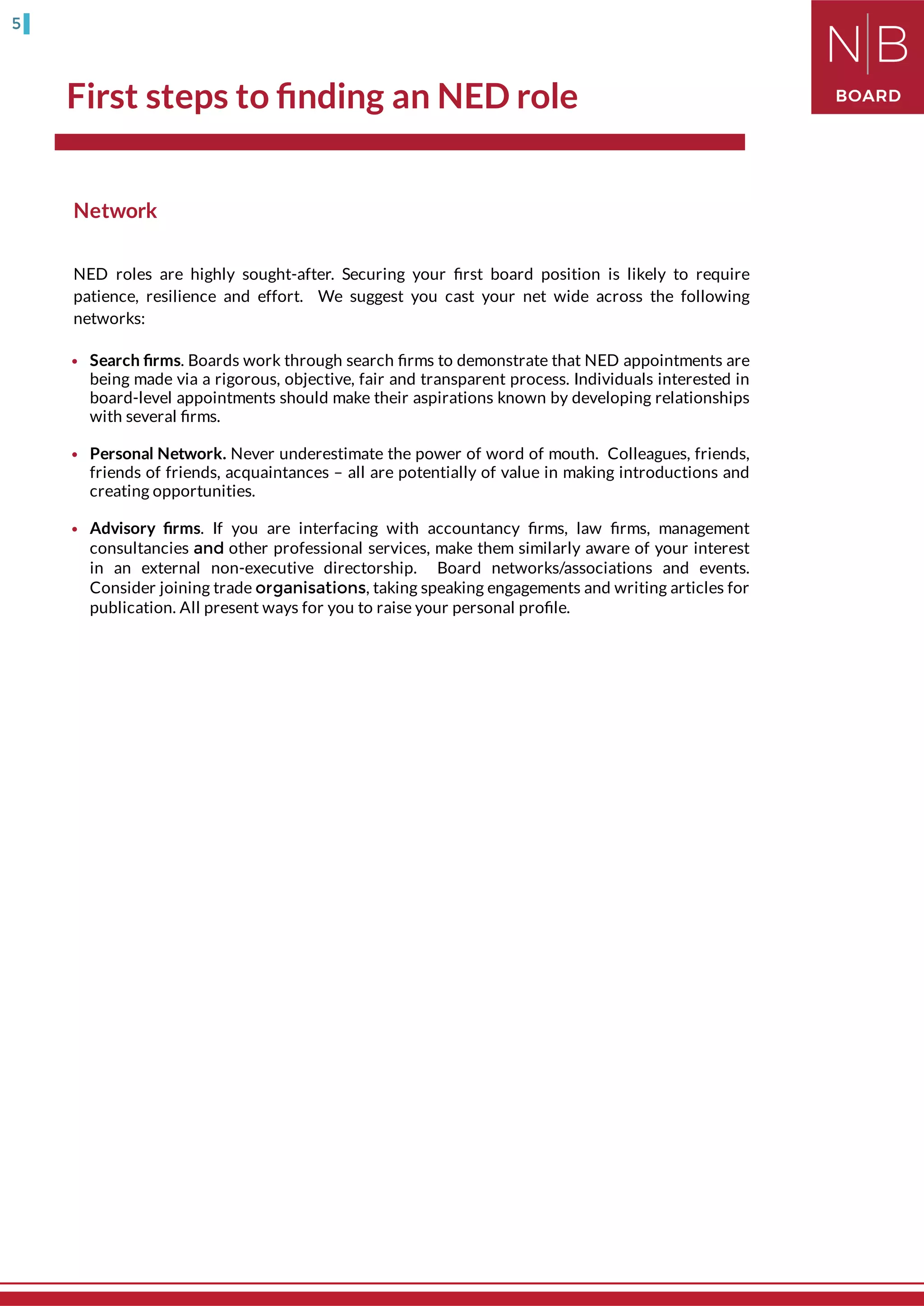 BECOMING A NON-EXECUTIVE DIRECTOR | PDF