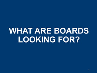 Why Boards Matter: Building and Developing a World Class Board of ...