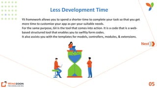 Why Choose Yii Framework for Your Next Web Development Project? | PPT