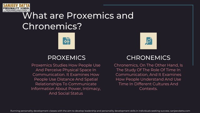 Why Chronemics in Nonverbal Communication? | PPTX