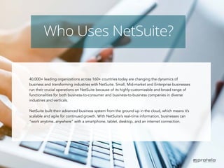 Gartner Analysis: Why Companies Choose NetSuite | PPT