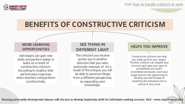 Why Constructive Criticism? | PPTX
