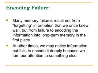 Why Do We Forget | PPT