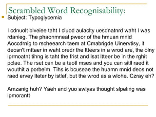 Why Do We Forget | PPT