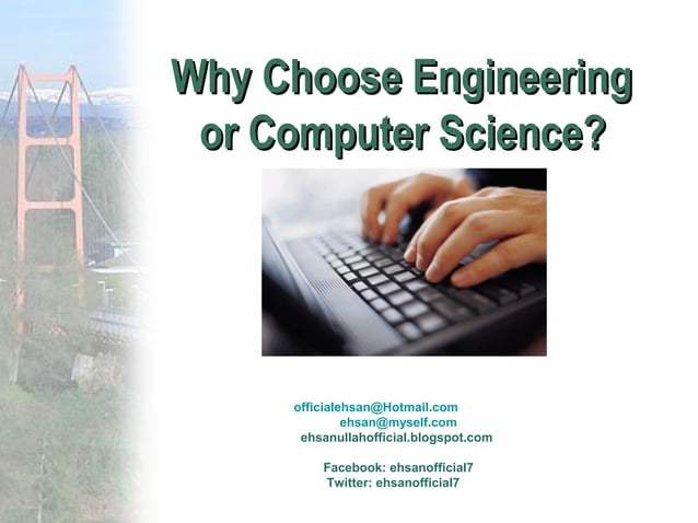 Why Choose Engineering or Computer Science | PPT | Job Market | Economy