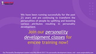 Why emcee-training | PPTX