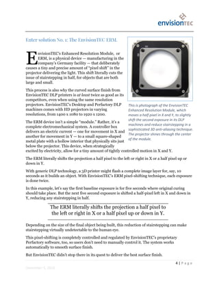 Advance DLP for Superior 3D Printing | PDF