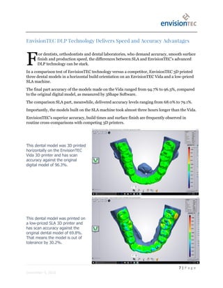Advance DLP for Superior 3D Printing | PDF
