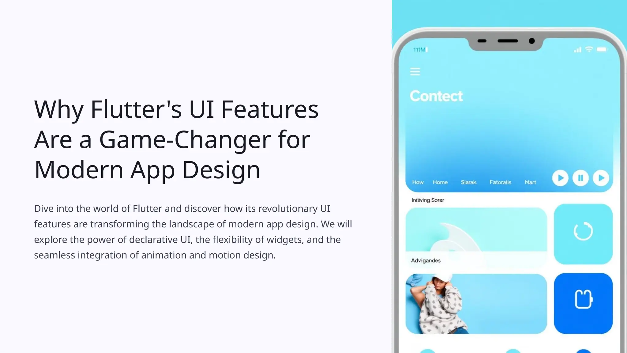 Why Flutter's UI Features Are a Game-Changer for Modern App Design? | PPT