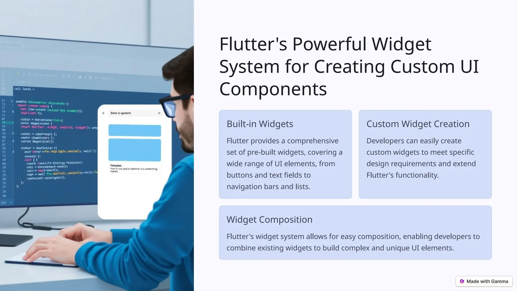 Why Flutter's UI Features Are a Game-Changer for Modern App Design? | PPT