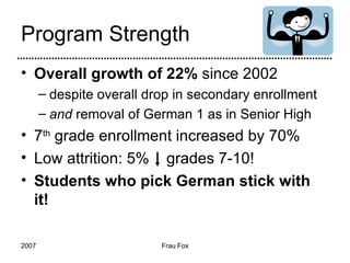 Why German in SLP | PPT | Business | Business and Finance