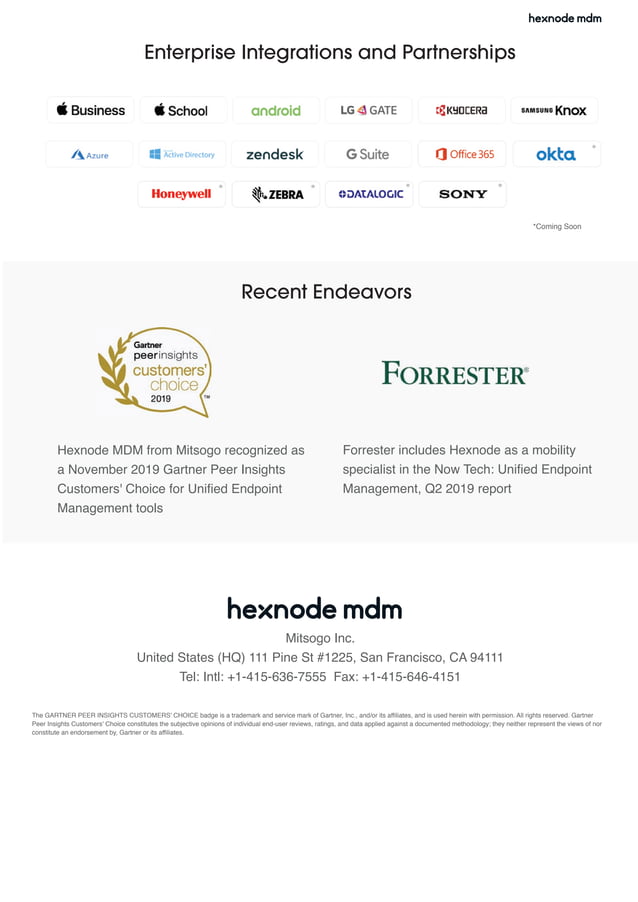 Why Hexnode UEM | PDF | Operating Systems | Computer Software and Applications