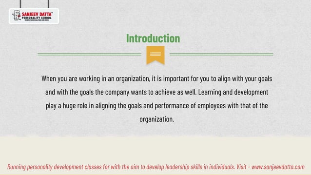 Why is Learning and Development Important? | PPTX | Brain and Nervous ...