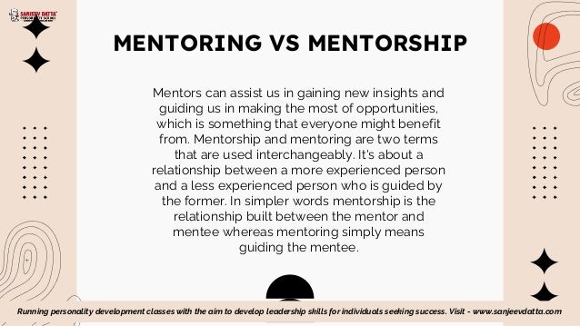 Why is Mentoring Important? | PPTX