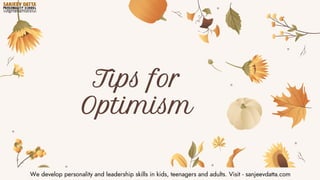 Why Optimism Is Important? | PPTX