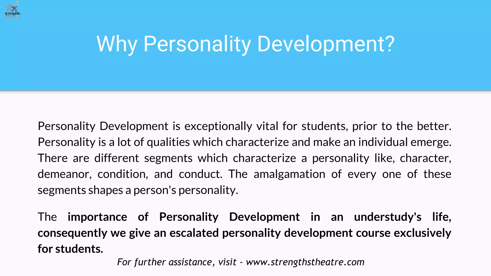 Why is-personality-development-important-for-students | PPTX