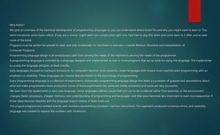 Why-Kotlin definition to understand the use of kotin | PPT