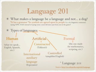 Why Languages Do Matter | PDF