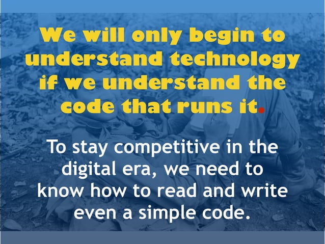 Why learn how to code | PPT