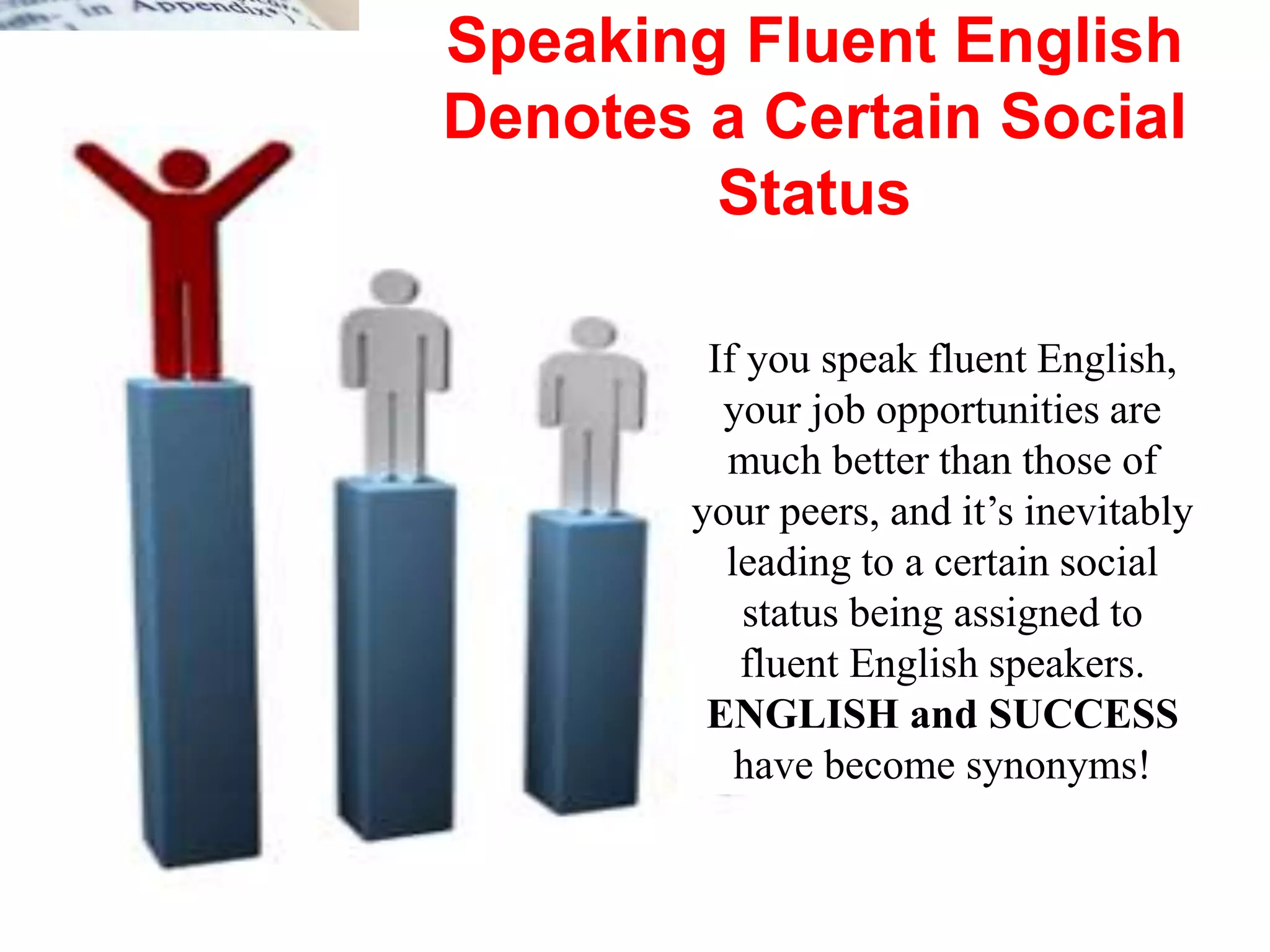 Why learning english is so important yulia guzak | PPTX