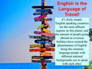Why learning english is so important yulia guzak | PPTX