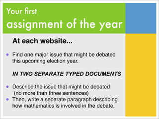 Why Mathematics | PPT