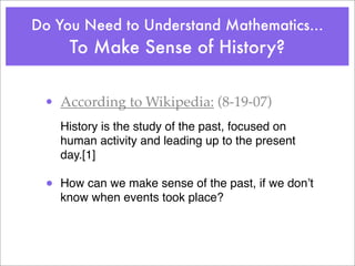 Why Mathematics | PPT