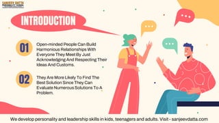 Why Open Minded Personality? | PPT