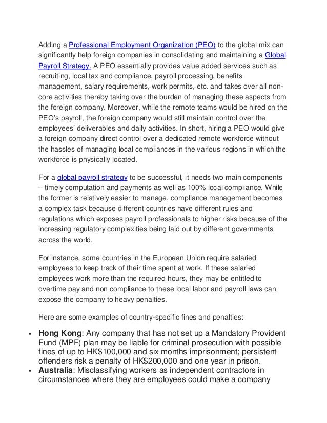 Why peos-are-important-in-a-global-payroll-strategy | PDF