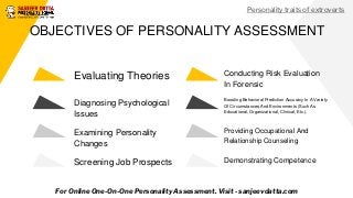 Why Personality Assessment? | PPT