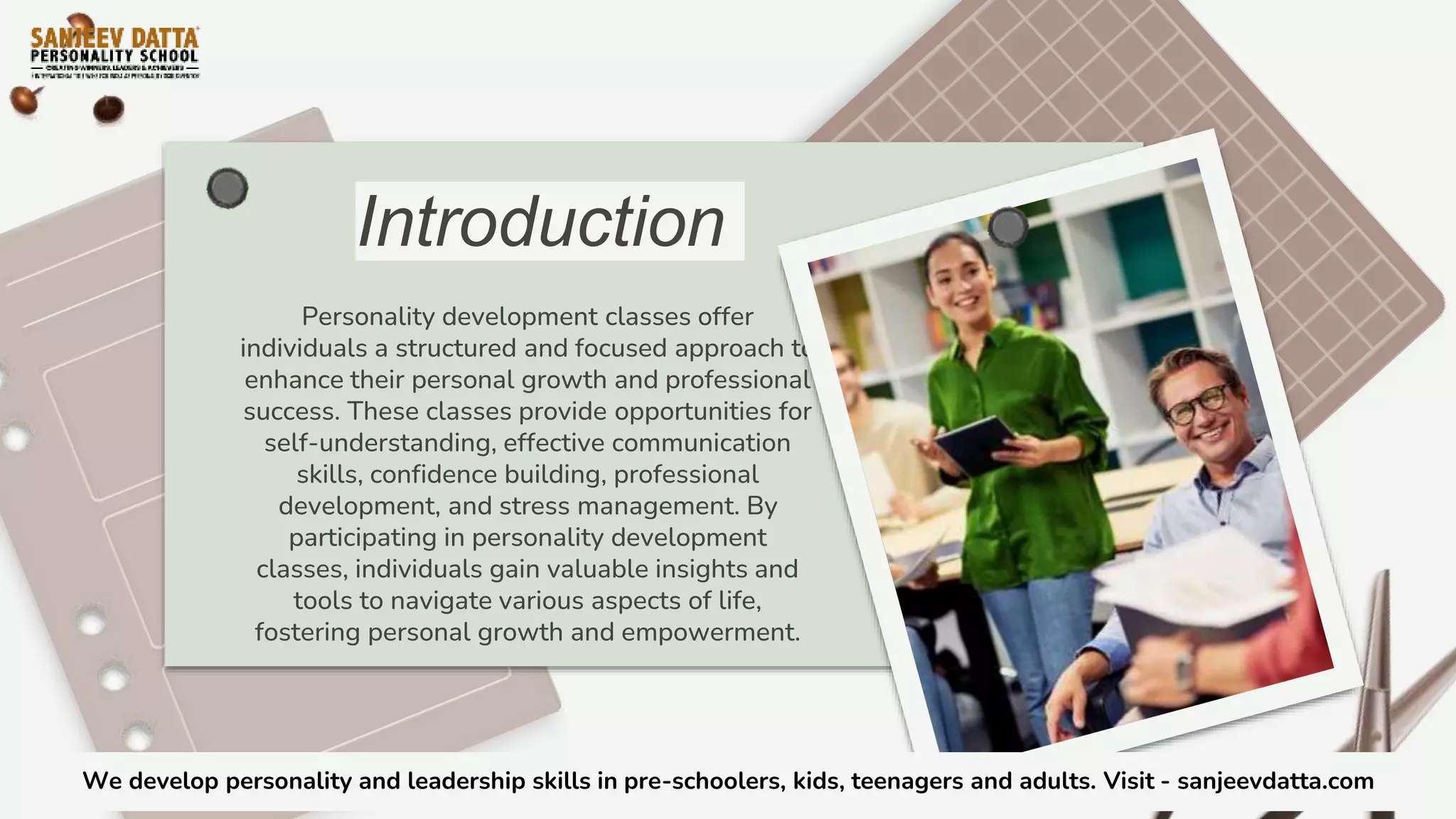 Why Personality Development Classes? | PPTX