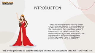 Why Personality is important for Pageants? | PPTX