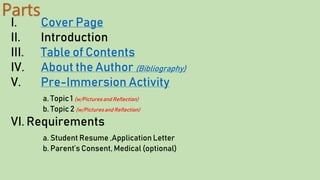 Steps on making a work immersion Portfolio.pptx